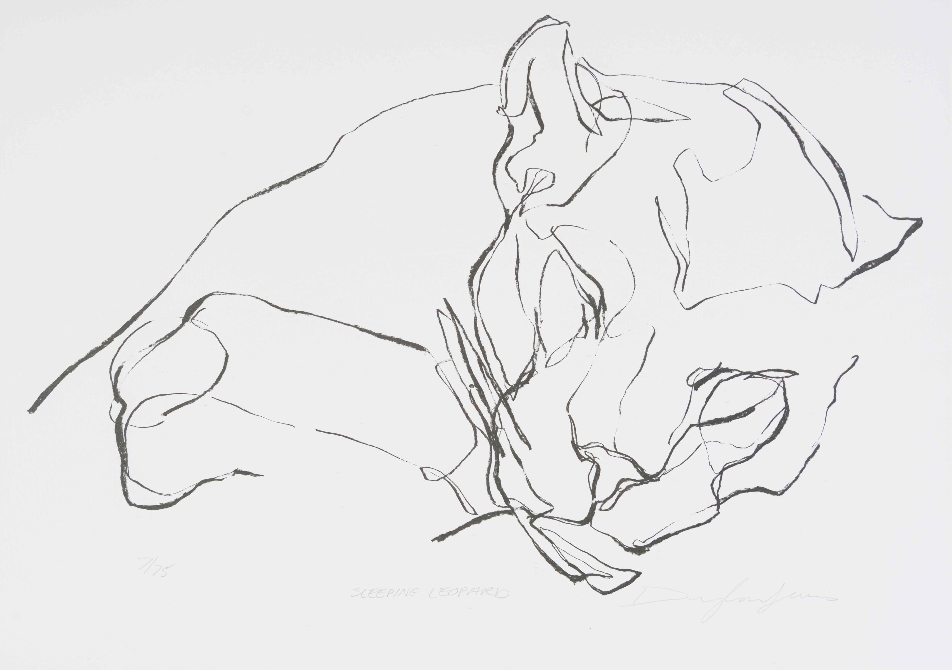 Sleeping Leopard by Dylan Lewis | Strauss & Co