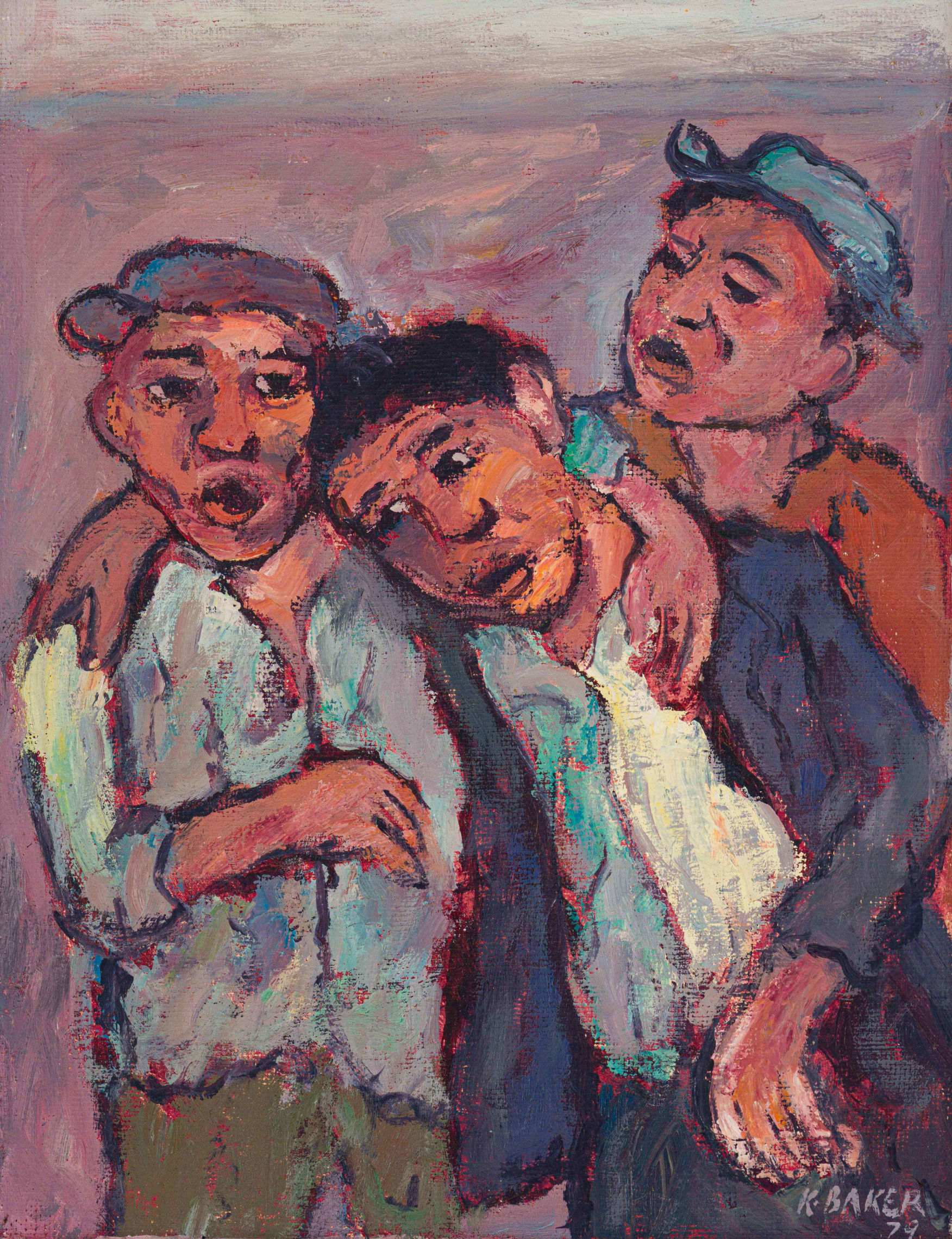 The Three Crooners by Kenneth Baker | Strauss & Co