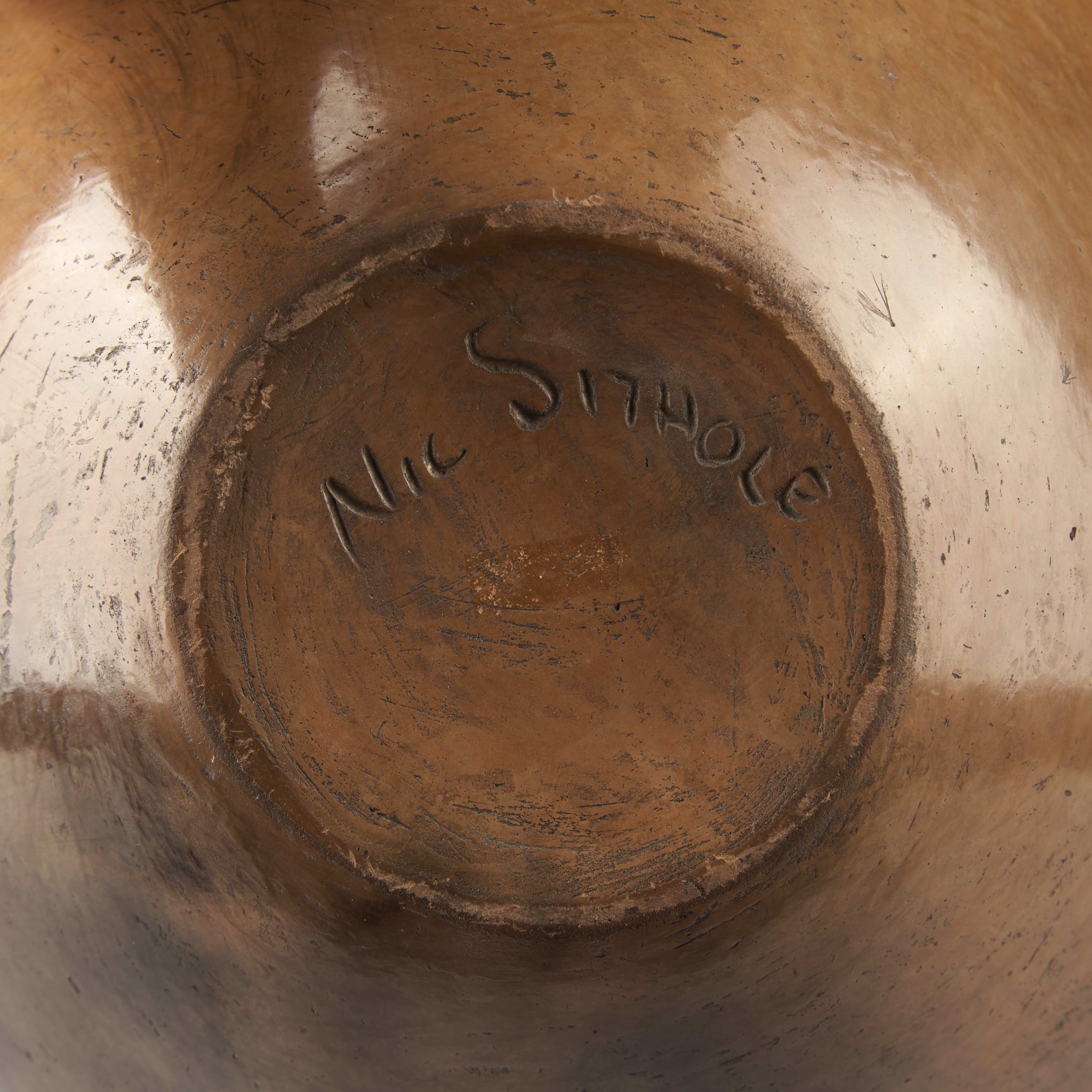 Smoke-fired vessel by Nic Sithole | Strauss & Co