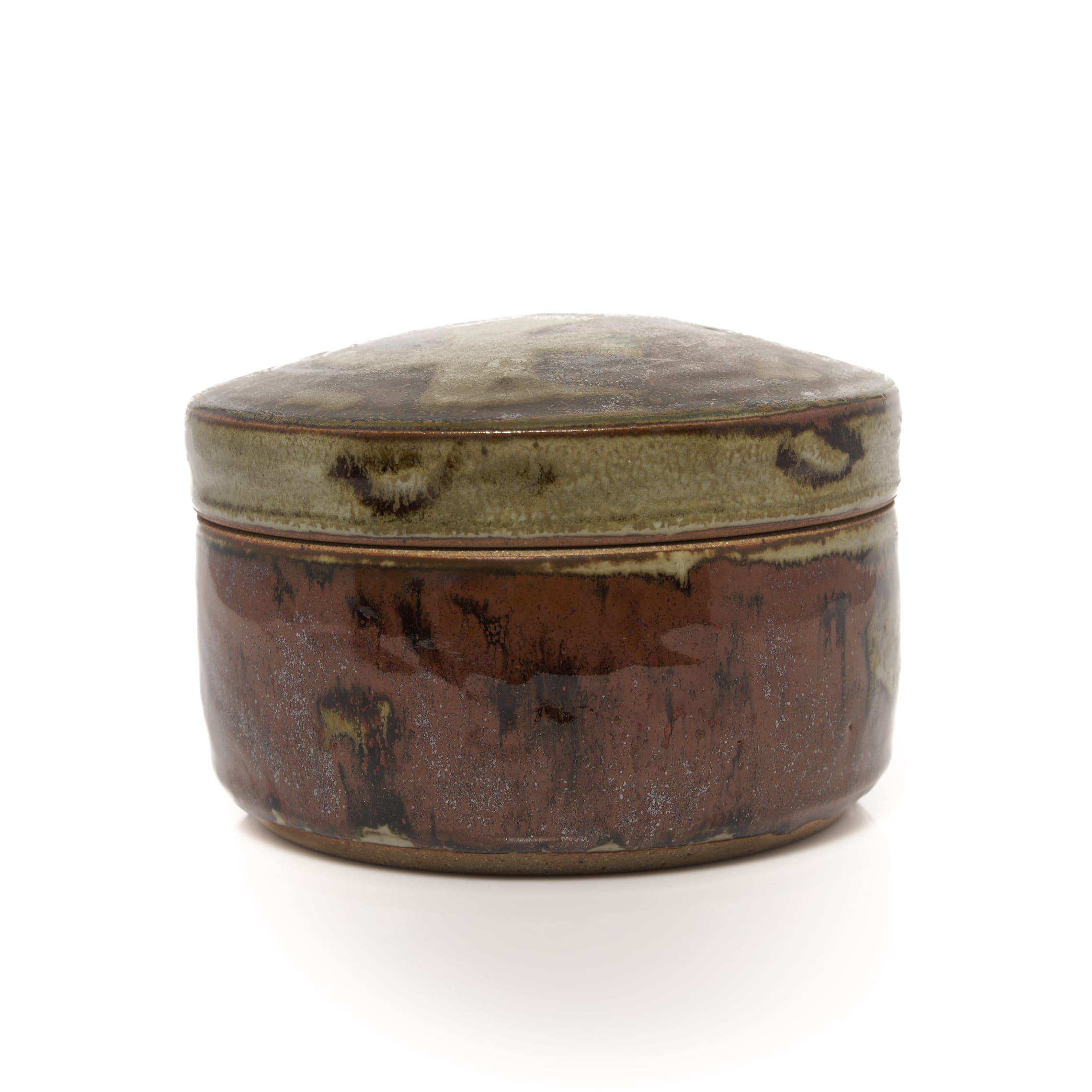 Large lidded vessel with bird motif by Esias Bosch | Strauss & Co