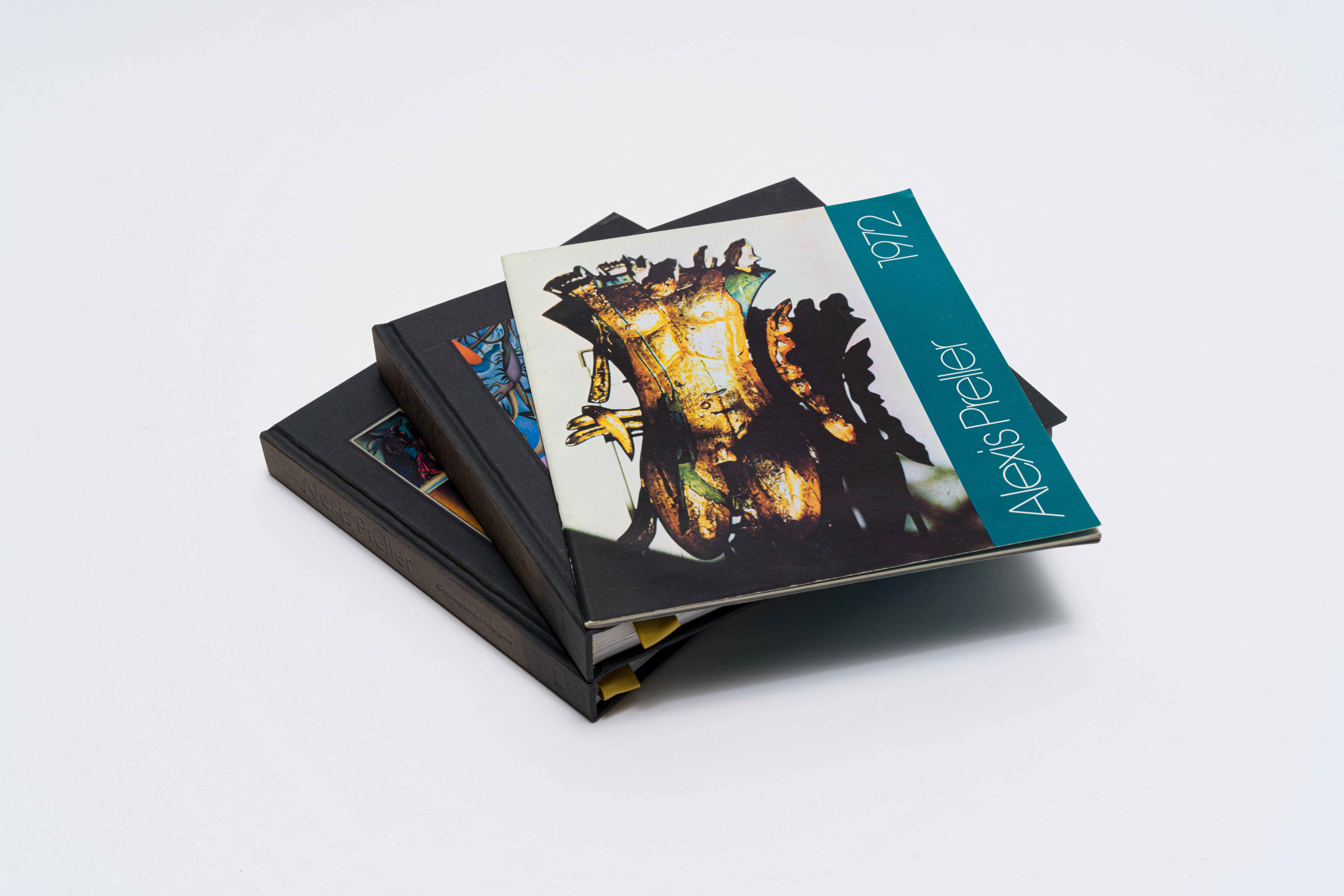 Alexis Preller Retrospective 1972, two by Alexis Preller: Africa, the ...