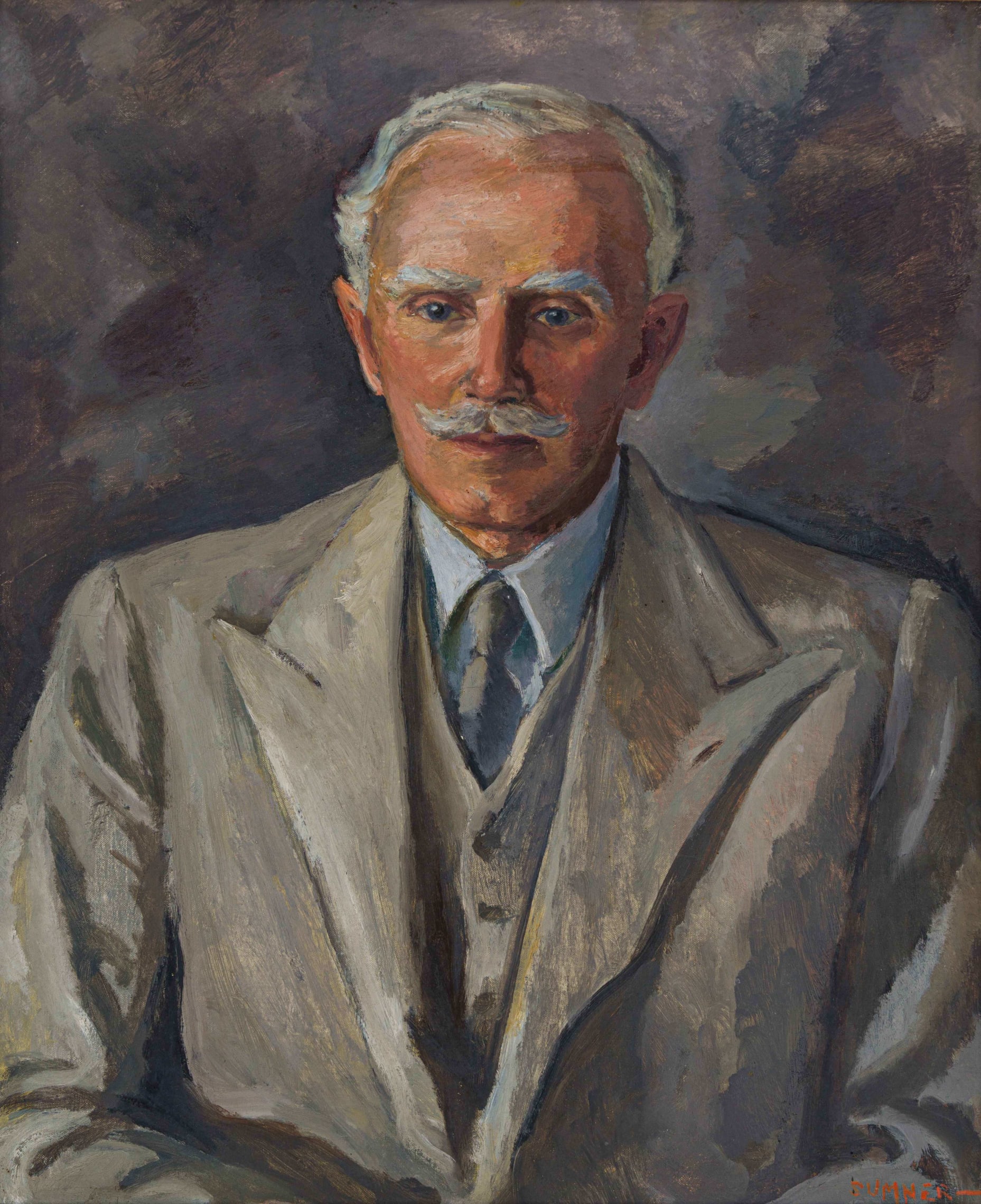 Alfred Bernard Sumner, the Artist's Father by Maud Sumner | Strauss & Co