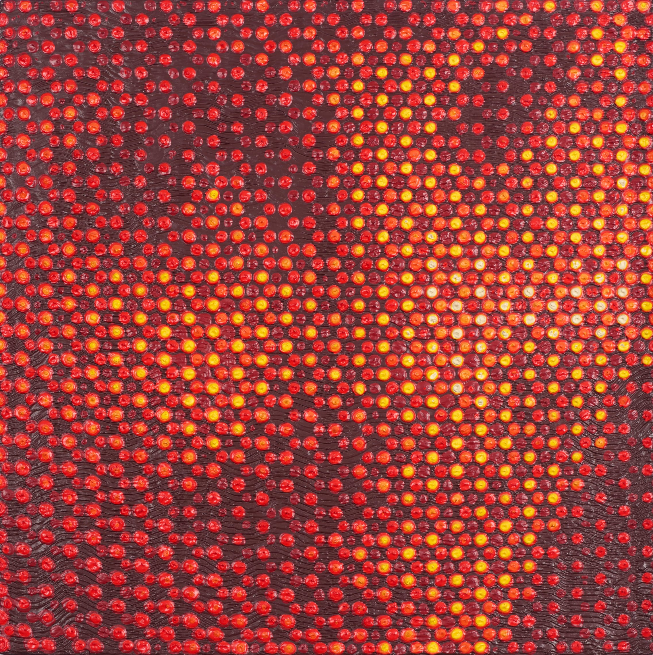 Abstract Portrait in Orange and Yellow by Gavin Rain | Strauss & Co