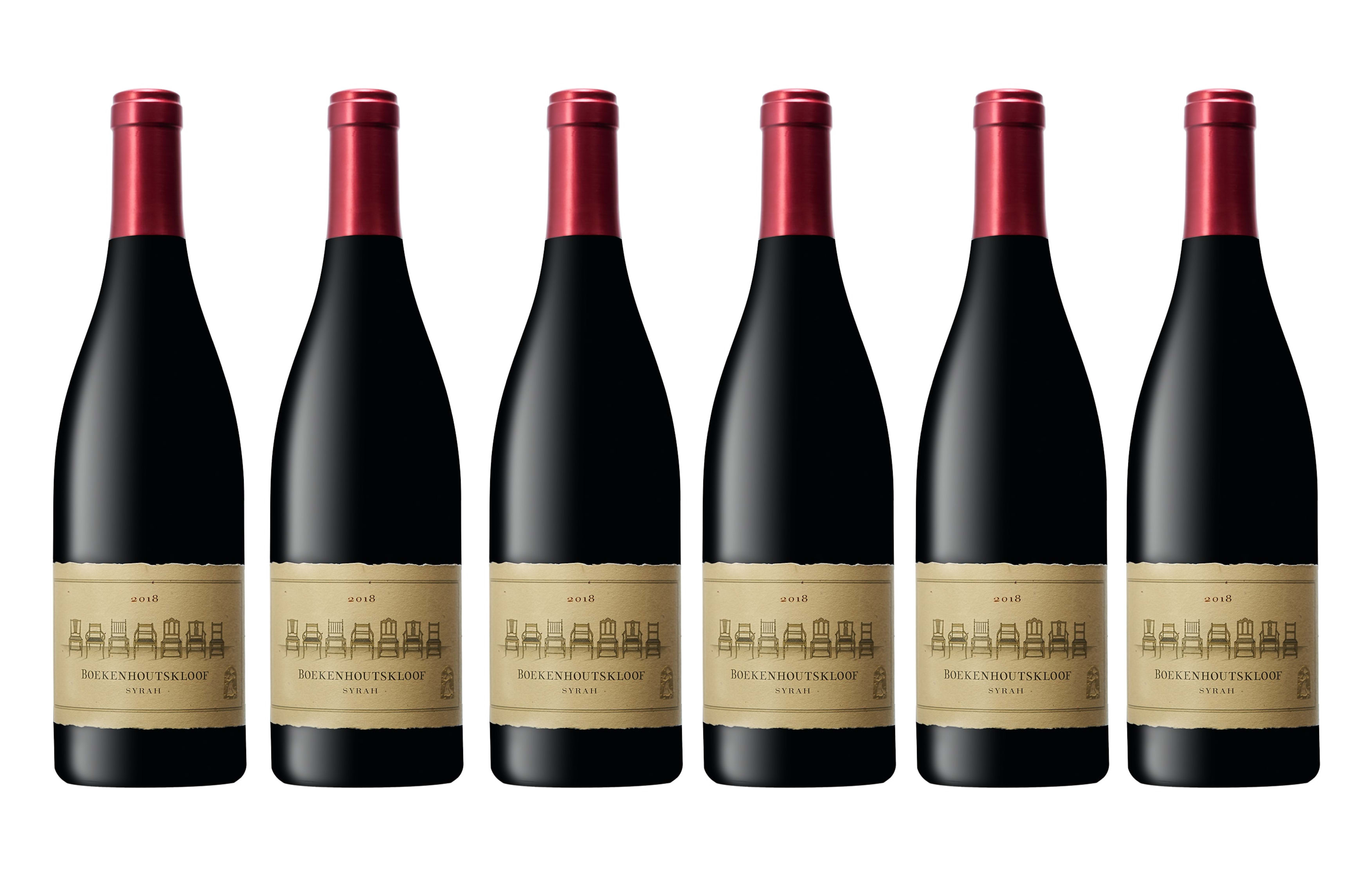 Syrah 2018 6 (1 x 6) 750ml by Boekenhoutskloof | Strauss & Co