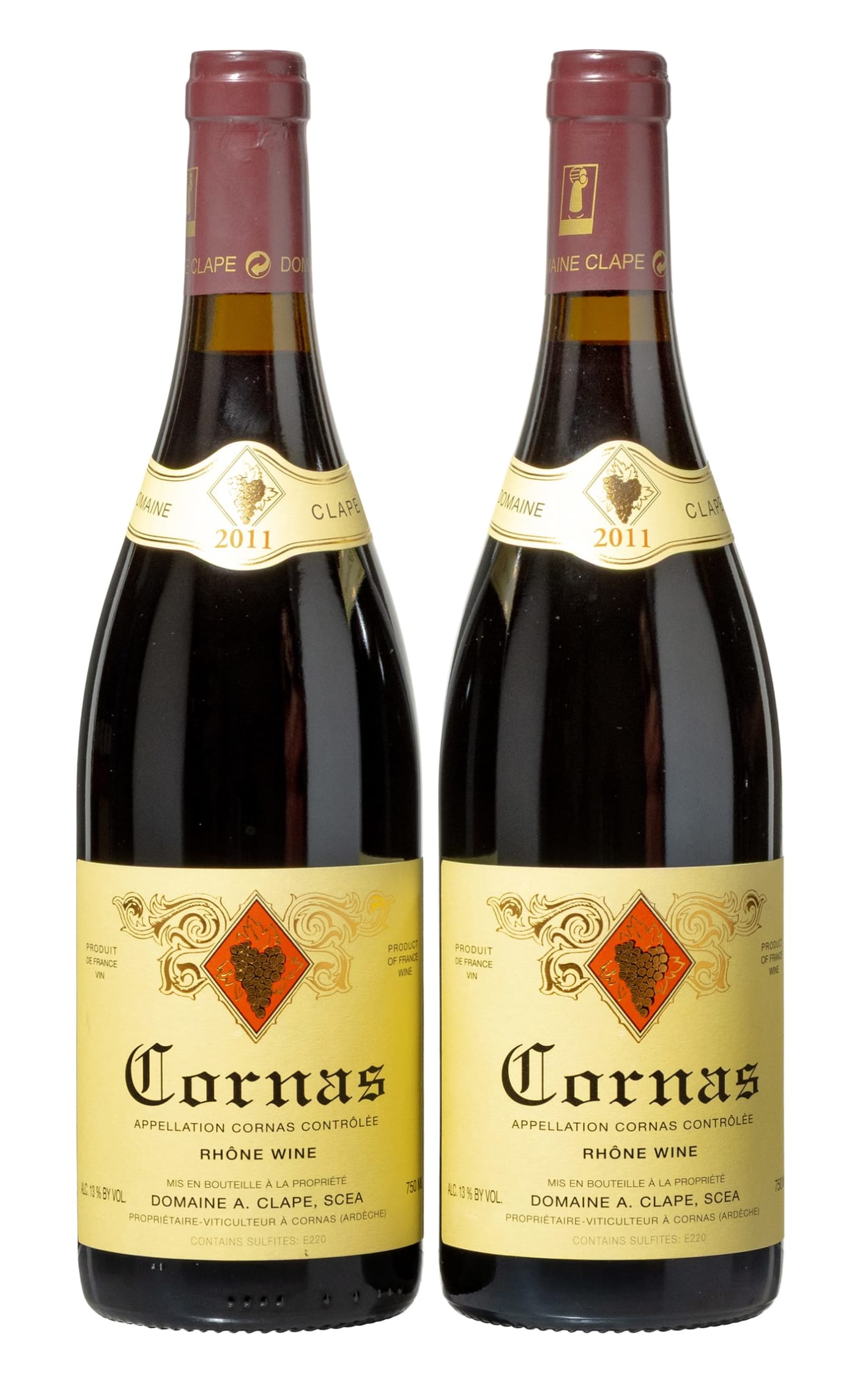 Cornas 2011 2 (1 x 2) 750ml by Auguste Clape | Strauss & Co